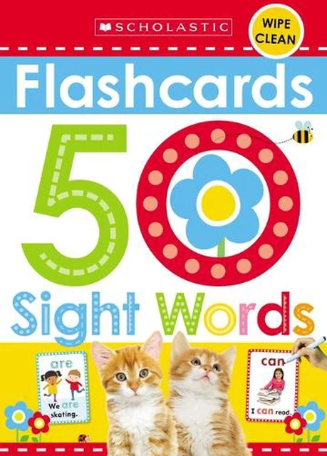 50 SIGHT WORDS Flashcards: Scholastic Early Learners (Flashcards) by ...