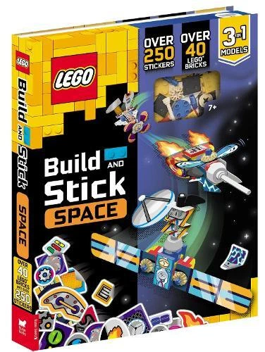LEGO® BOOKS: BUILD and Stick: Space (includes LEGO® bricks, book and ...