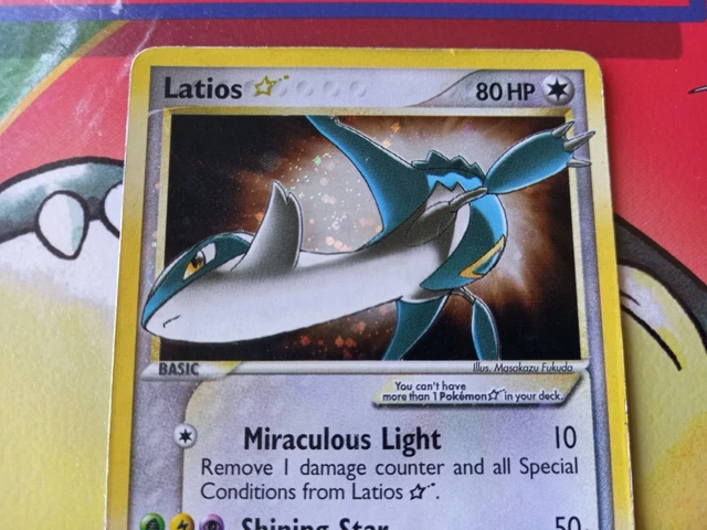 LATIOS GOLD STAR 106/107 EX Deoxys Holo seltene Pokémonkarte EUR 750,33 ...