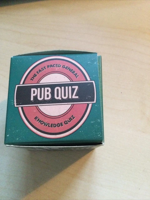 PALADONE PUB QUIZ gioco - da giochi asino viola in buone condizioni EUR ...
