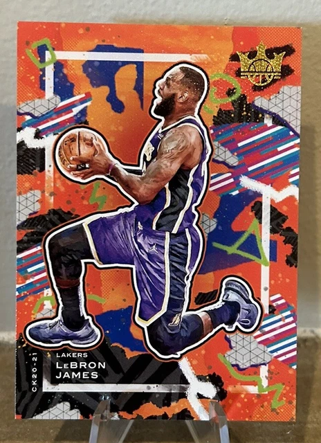 2020-21 PANINI COURT Kings LeBron James BASE CARD Los Angeles Lakers ...