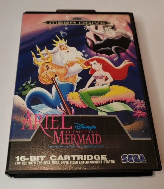 DISNEY'S ARIEL THE Little Mermaid For Sega Mega Drive *Complete UK ...