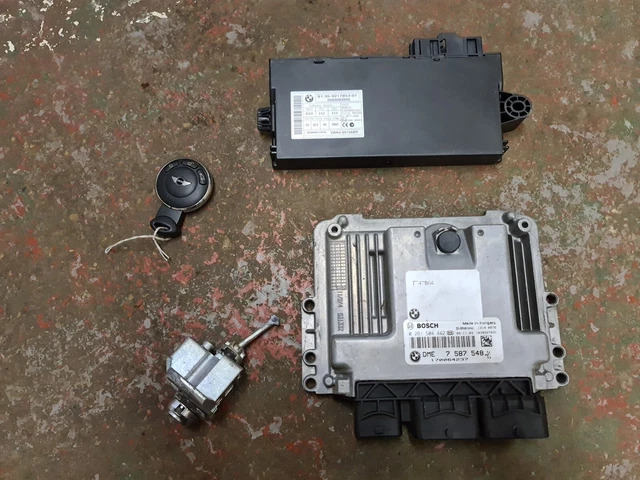 MINI COOPER S R55 R56 R57 Ecu Lockset Dme Cas 1.6 N14 Petrol 7587548 ...