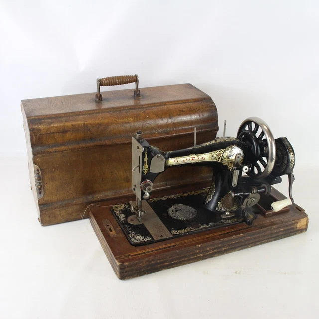 HENGSTENBERG GLORIA VINTAGE Sewing Machine Hand Crank c. 1920s ...