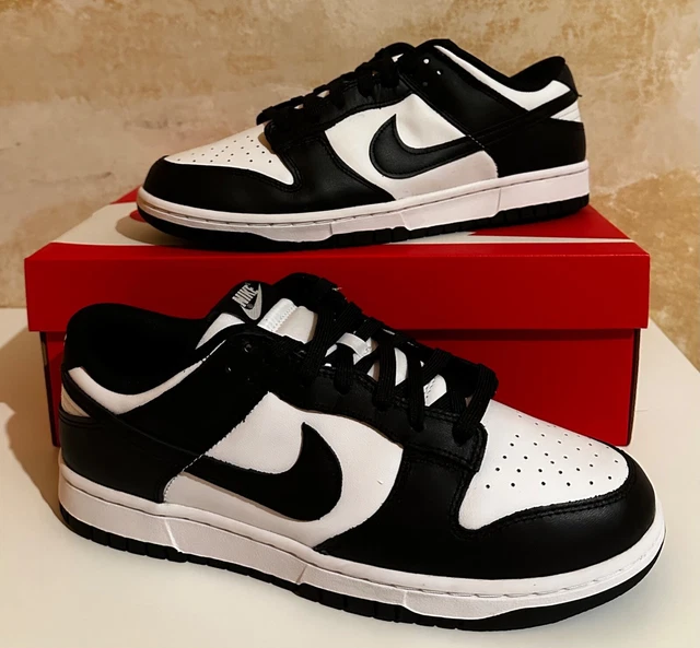 NIKE DUNK LOW Retro White Black Panda - DD1391-100 - EU 44 ...