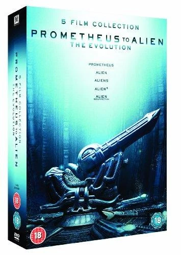 PROMETHEUS TO ALIEN - The Evolution 5-Film Collection [DVD] [1979] £4. ...