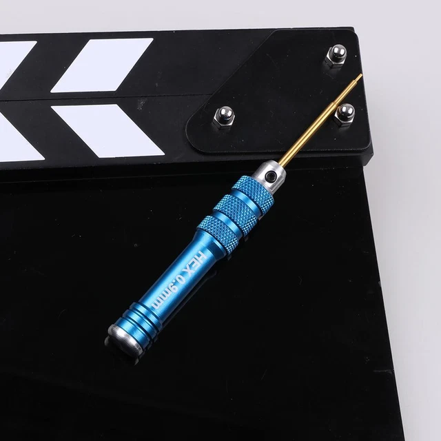 HSS BLUE HANDLE Hex Screwdriver Tool Set for RC Helicopter Repair Tools ...