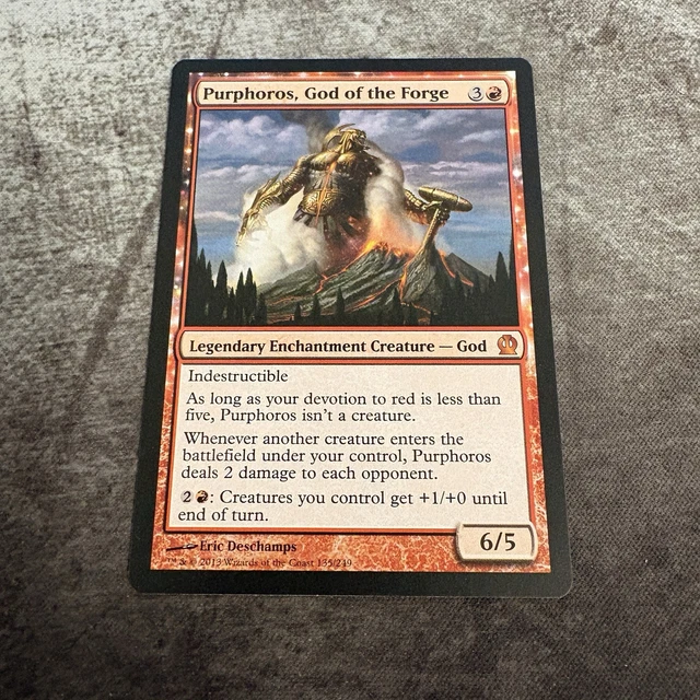 PURPHOROS, GOD OF the Forge - Theros - MTG Magic the Gathering - LP $38 ...