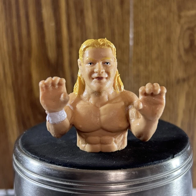 VINTAGE WRESTLING WCW WWF 2000 Checkers Thumb Bashers Lex Luger Figure ...