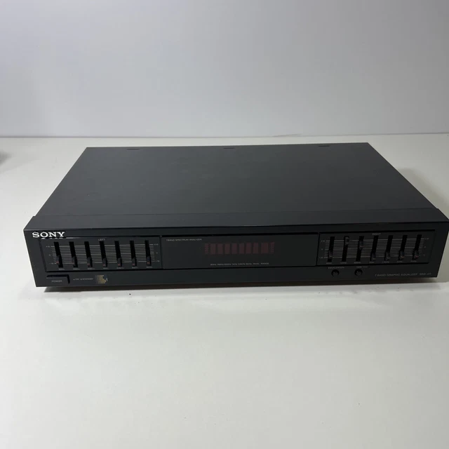 SONY SEQ-411 7 Band Graphic Equalizer HiFi Separates Please Read £149. ...