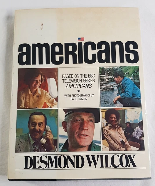 VINTAGE AMERICANS 1978 Book Desmond Wilcox BBC TV Series Illustrated ...