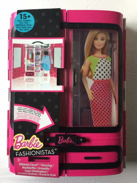 BARBIE FASHIONISTAS ULTIMATE Closet / Wardrobe Playset £39.99 - PicClick UK