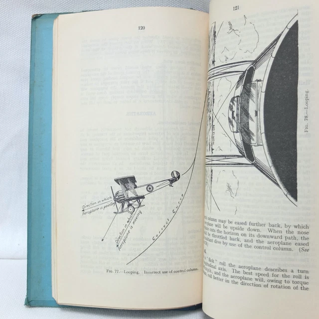 WW1 WW2 RAF Pilots Flying Training Manual Rfc Royal Air Force Avro 504 ...