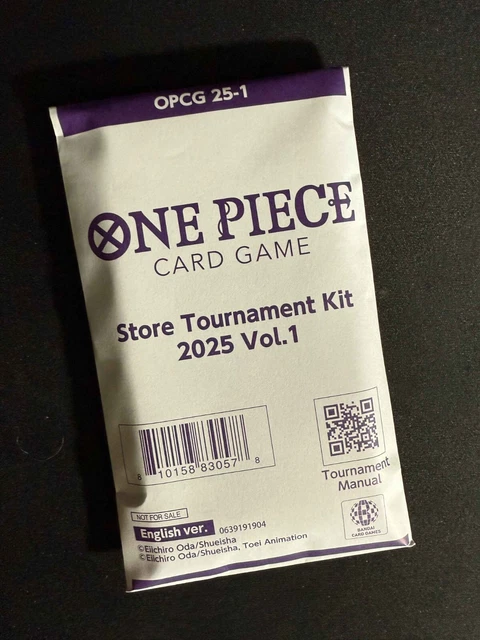 ONE PIECE CARD Game Store Tournament Kit 2025 Vol 1 English Sealed $16. ...