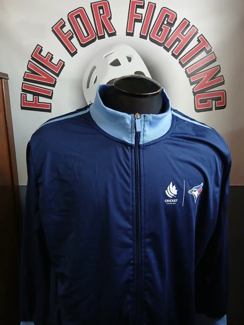 TORONTO BLUE JAYS Sga Cricket Day Full Zip Track Jacket Mlb $34.99 ...