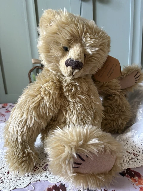 HEARTFELT COLLECTIBLES BEAR Sleepy Teddy Bear Julia Shi CSA229S Tagged ...