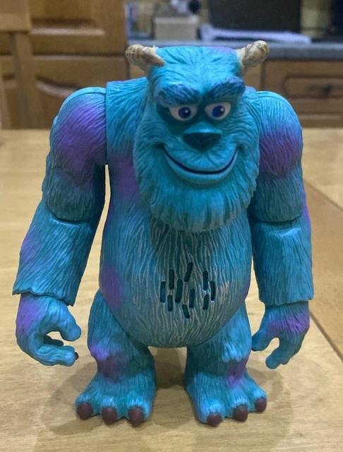 DISNEY PIXAR MONSTERS SULLEY SULLIVAN Talking 6" Hasbro Figure 2001 ...