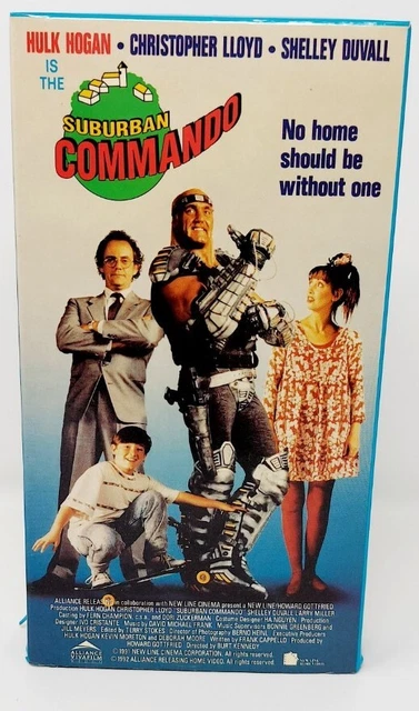 SUBURBAN COMMANDO (VHS, 1992) Comédie Action Sci-Fi Hulk Hogan ...