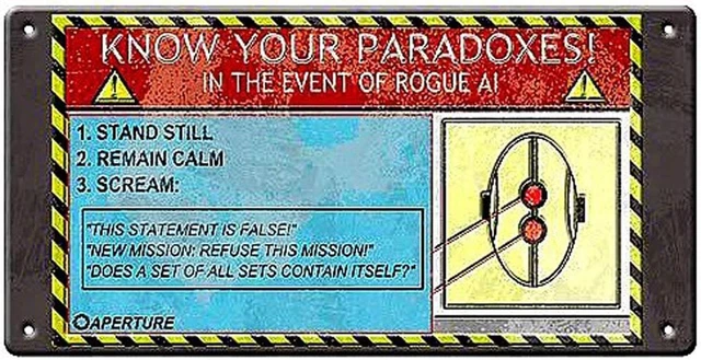 CARTEL DE ESTAÑO Portal Paradox EUR 20,95 - PicClick ES