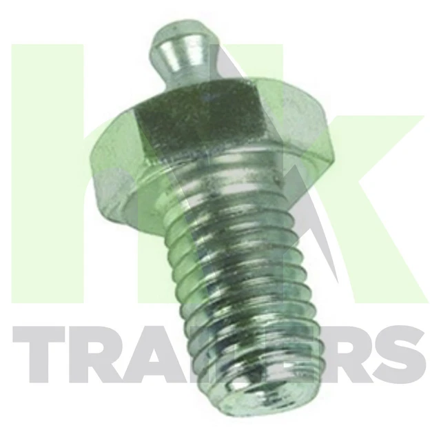 GREASE NIPPLE BOLT, Suitable for Ifor Williams, Knott KFG27 KFG35, Nut ...