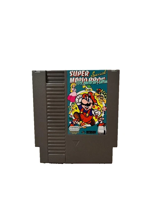SUPER MARIO BROS. 35th Anniversary Edition - NES Cartridge (Fan-Made ...