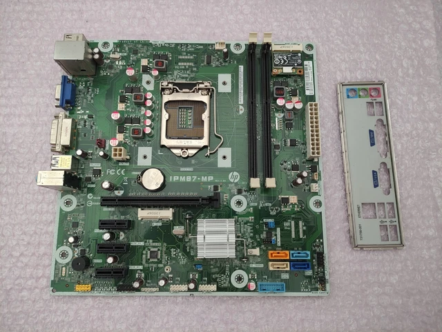 HP IPMB7-MP SOCKET LGA 1150 Motherboard With I/O Shield 707825-001 ...
