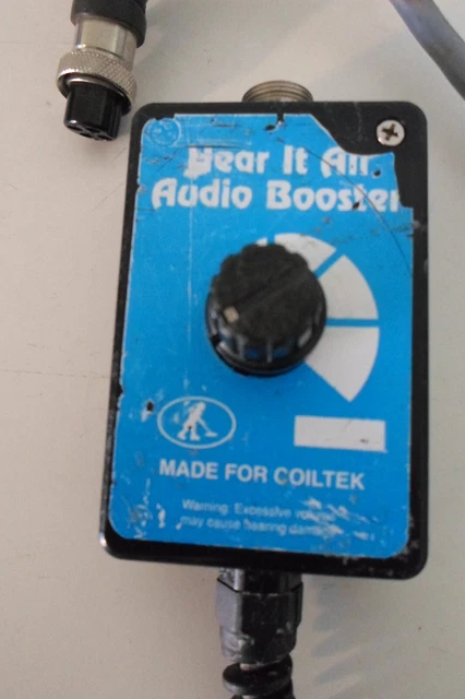 &HEADPHONE-VOLUME-BOOSTER&--COILTEK--FOR METAL DETECTOR £11.96 ...
