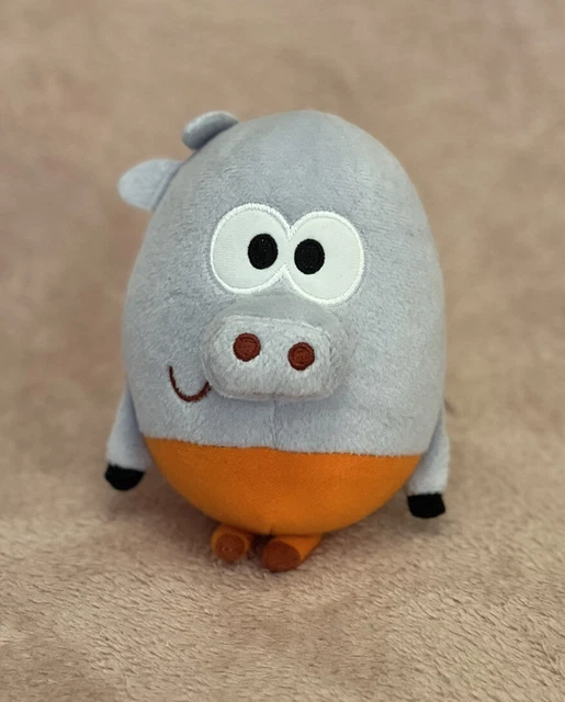 HEY DUGGEE ROLY Hippopotamus Soft Toy Plush Cuddly Hippo CBBC Gift ...