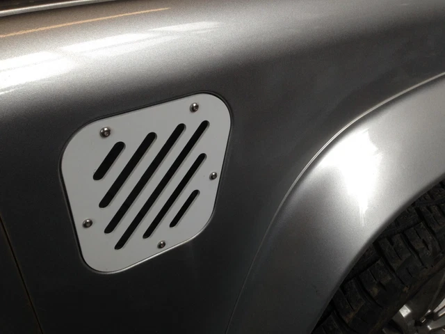 ALUMINIUM WHITE SIDE Vent Fits Land Rover Defender 90 and 110 £11.12 ...
