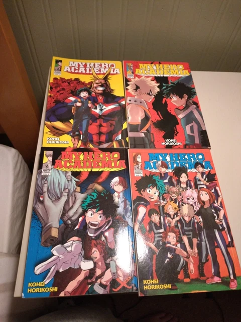 MY HERO ACADWMIA Volumes 1-4 Shonen Jump, MHA, Viz £16.31 - PicClick UK