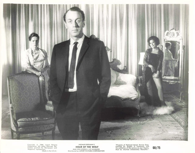 ORIGINAL VINTAGE CINEMA Still Photo Movie Ingmar Bergman's Hour Of The ...