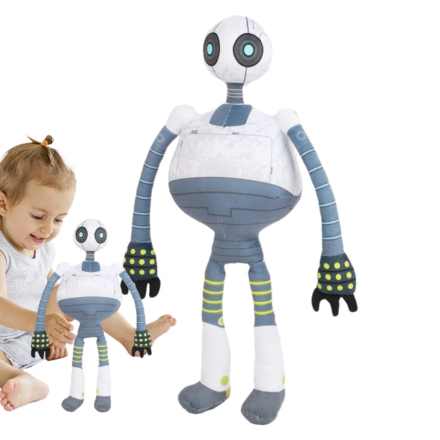 THE WILD ROBOT Roz Figure Plush Doll Anime Movie Collection Toys Doll ...