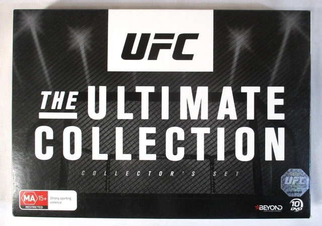 UFC THE ULTIMATE COLLECTION COLLECTOR'S SET, 4 x DVD REGION 4 LIKE NEW ...