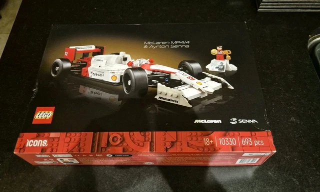 LEGO ICONS MCLAREN MP4/4 Ayrton Senna F1 10330 - New and in sealed box ...