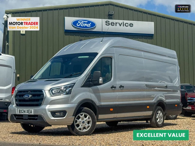 2024 FORD TRANSIT 2.0 EcoBlue Hybrid 130ps H3 Limited Van PANEL VAN ...