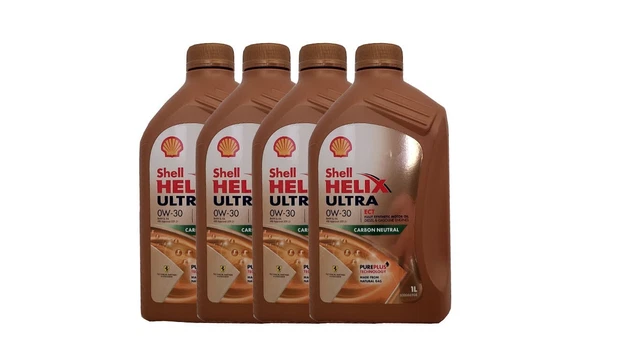 SHELL HELIX ULTRA Ect 0W-30 4x1 Litre BMW LL-04 ; Tenu 229.51 EUR 52,93 ...