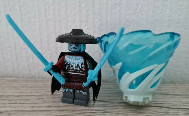 LEGO NINJAGO MINIFIGUR Blizzard Sword Master aus dem Set 70676 £17.15 ...