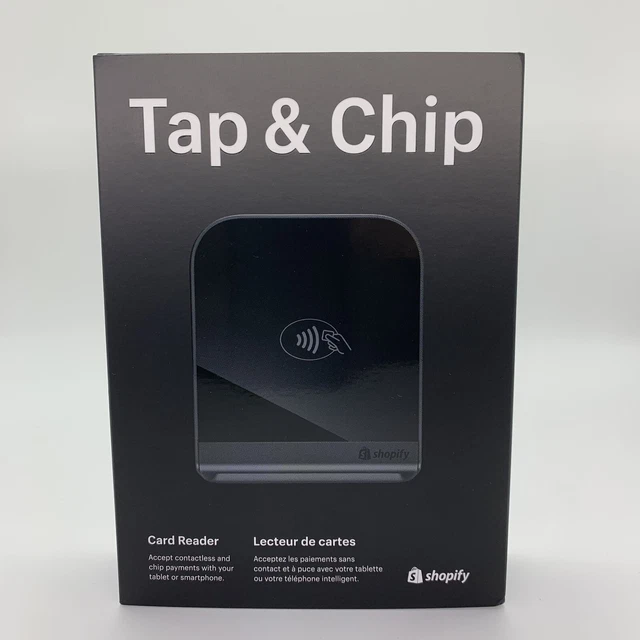 SHOPIFY TAP AND Chip Credit Card Reader Brand New $34.95 - PicClick