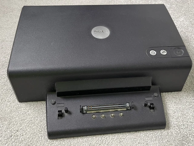 DELL DOCKING STATION MODEL PD01X (5U184 A02) with CD/DVD+RE-WRITABLE ...
