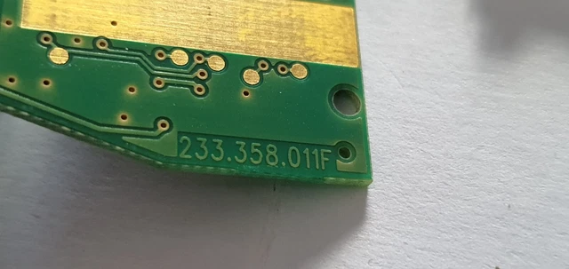 MERCEDES SMART REMOTE Key Fob MARQUARDT CE0681 pcb: 233.358.011F 433 ...