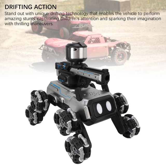 2.4G 8 WHEELS RC Stunt Car Drifting Remote Control Car Toy For £39.78 ...