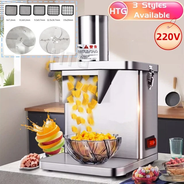 POTATO DICING MACHINE Cutter Food Chopper Vegetable Cube Cutting ...