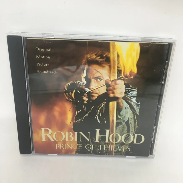 ROBIN HOOD PRINCE Of Thieves CD MOVIE SOUNDTRACK V Good Condition FREE ...