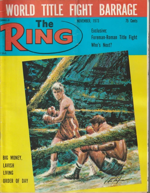 BOXING MAGAZINE , The Ring , November 1973 $32.50 - PicClick AU