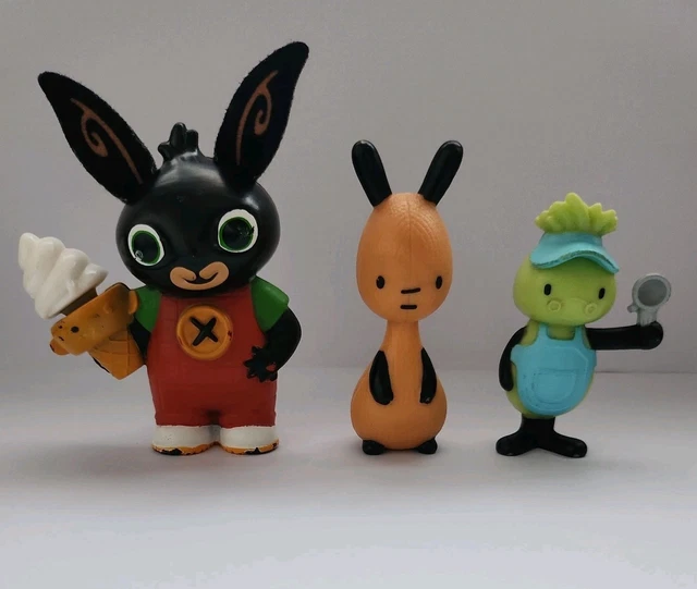 CBEEBIES BING FLOP & Gilly Mattel Ice cream truck Figures from 2014 £13 ...