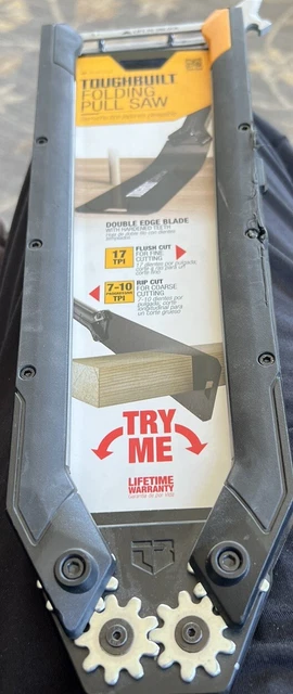 TOUGHBUILT TB-H4-21-2X FOLDING 10-in Cross-Cutting Pull Saw - BRAND NEW ...