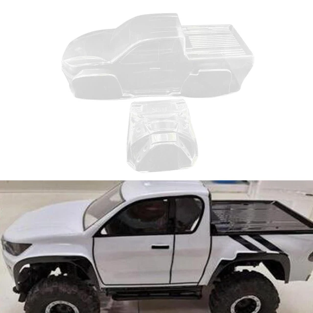 313MM WHEELBASE RC Pickup Truck Body Shell for Vehicles Crawler RC ...