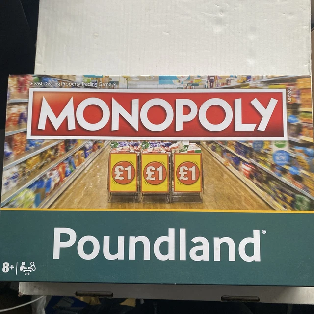 LIMITED EDITION HASBRO Monopoly Poundland Family Board Game Special ...