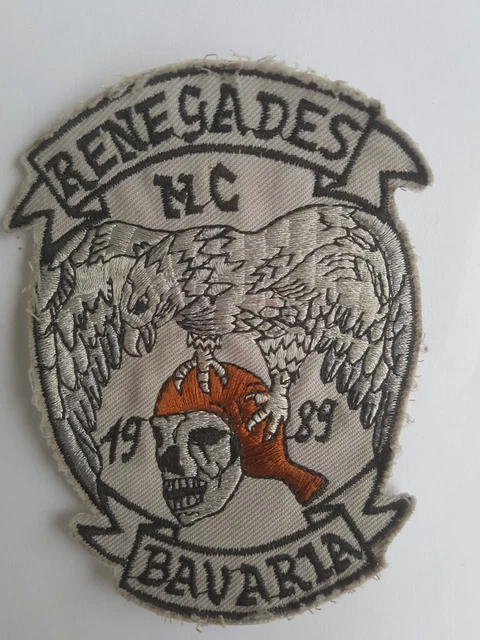 MC PATCH MF Aufnäher Biker Rocker Kutte Motorrad EUR 20,50 - PicClick DE