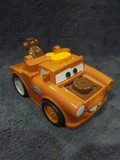 FISHER PRICE DISNEY Pixar Cars 2 Tow Mater Flash Light Talking Car ...